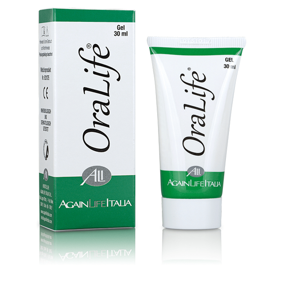 OraLife® Gel bei Schleimhautentzündungen im Mund und Rachenraum – DIKROPHA